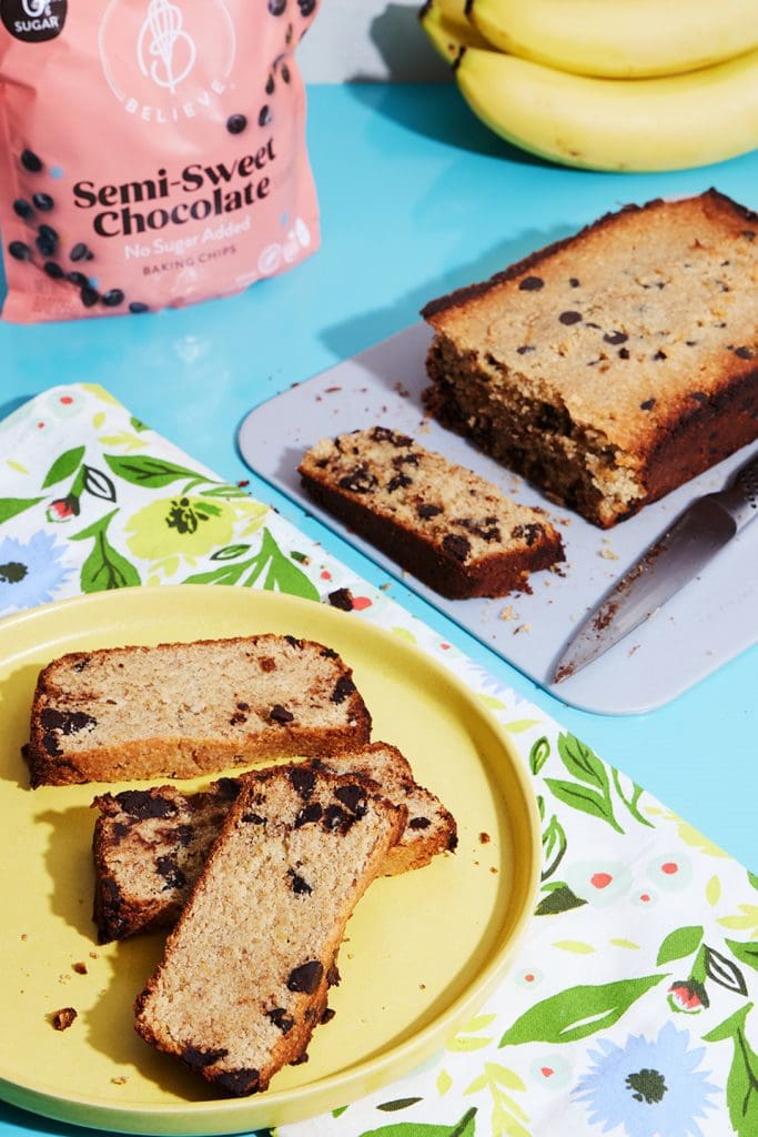 Chocolate Chip Banana Bread Bake Believe Baking Chips Wafers